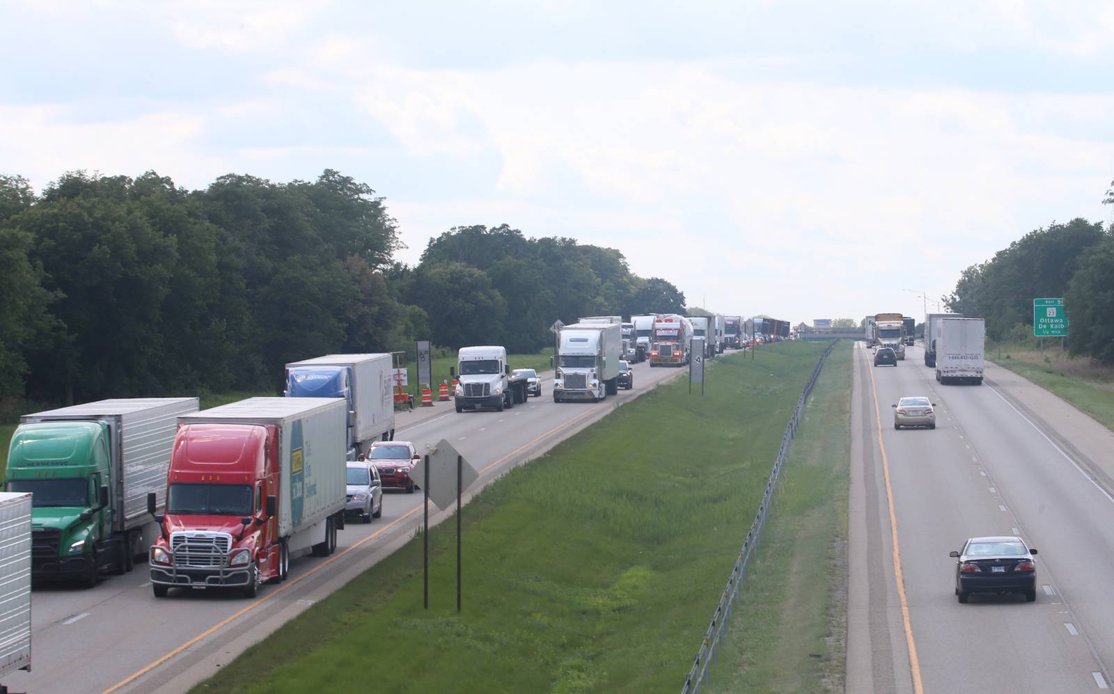 Photos: Interstate 80 construction continues over Fox River bridge in ...