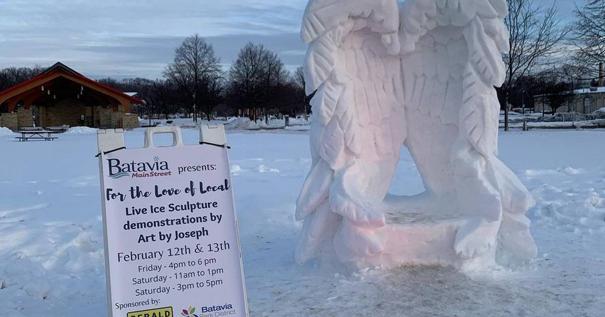 Ice sculptures to take shape in Batavia’s ‘For the Love of Local ...