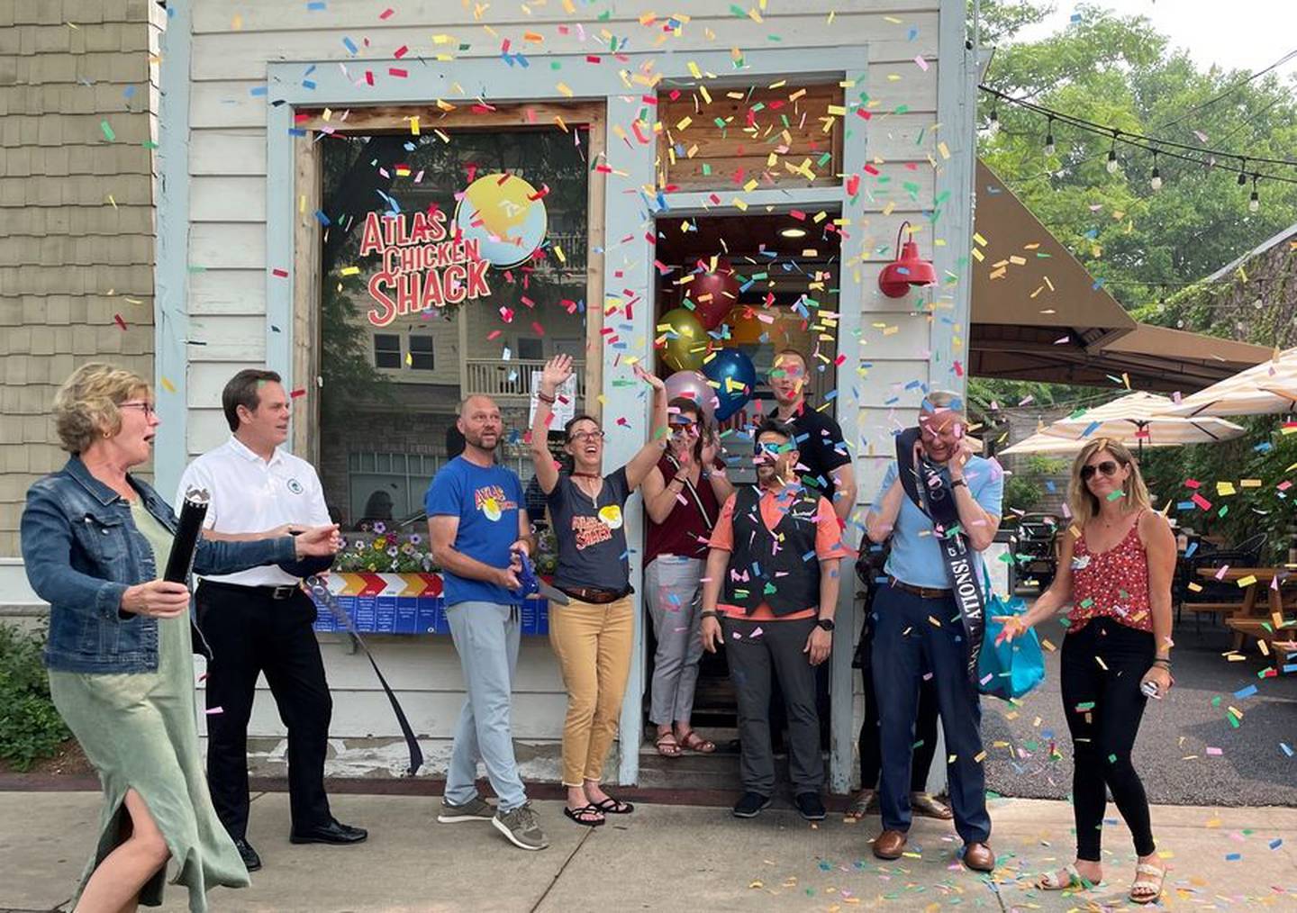 Funky little shack: The home to Atlas Chicken Shack in Geneva ...