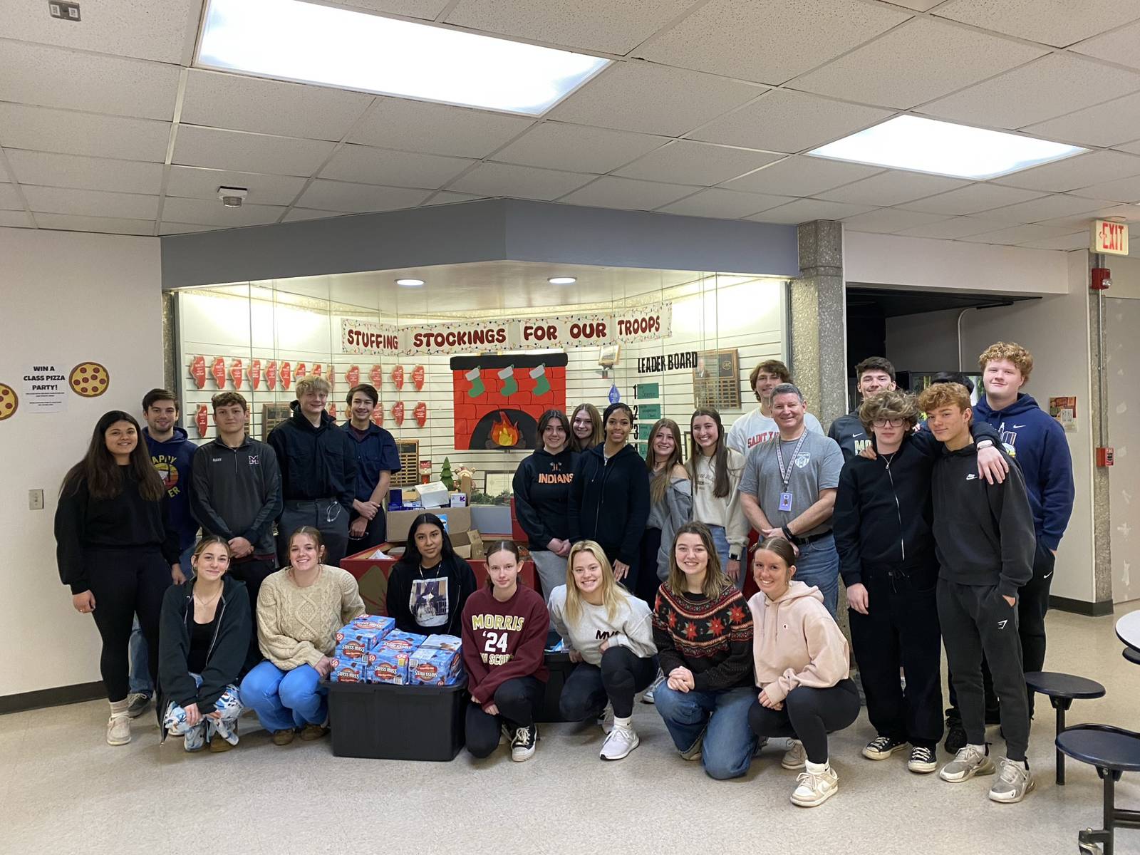 GAVC students collect more than 25,000 items for Operation Support Our ...