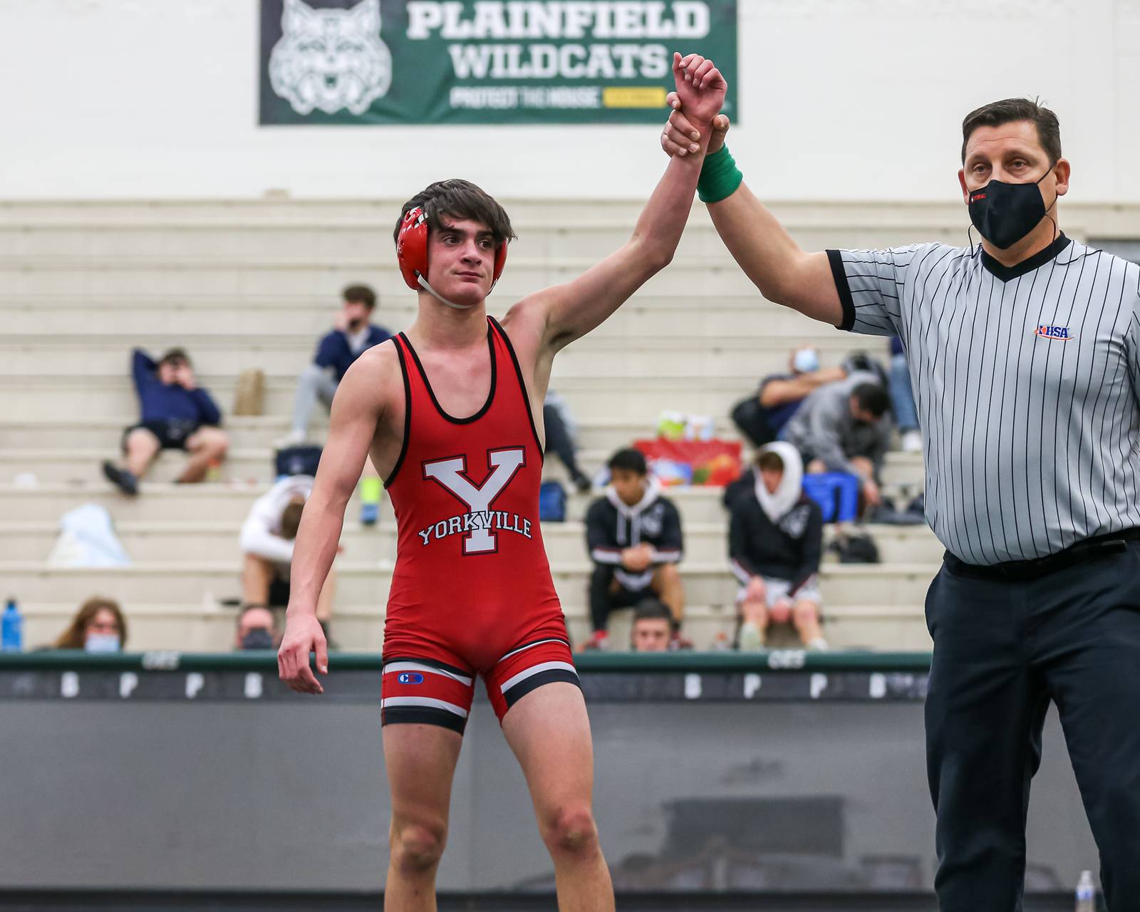 Wrestling: Yorkville crowns five individual champs, wins first-ever ...