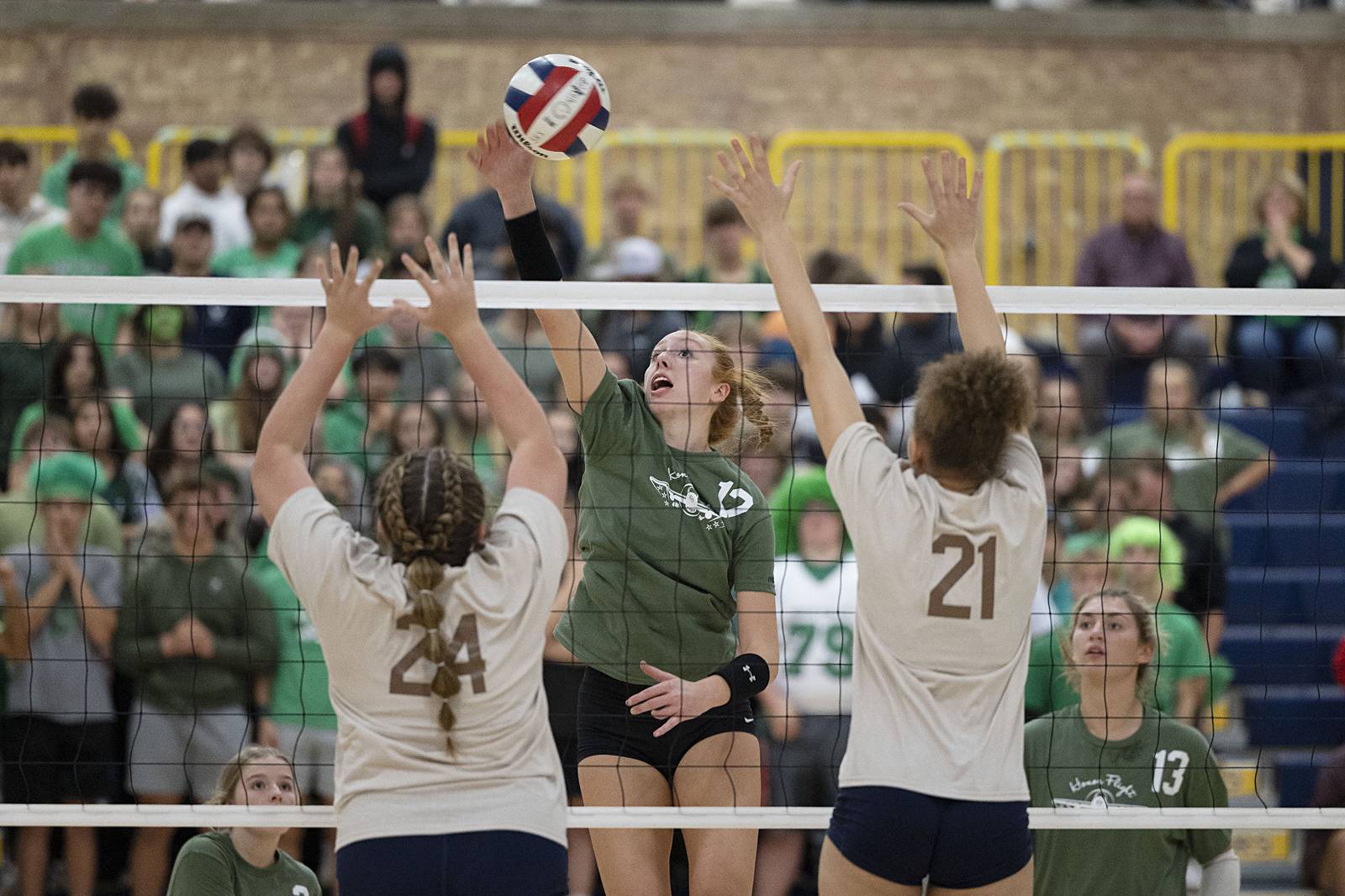 Volleyball: Front-row dominance powers Rock Falls past Sterling in ...
