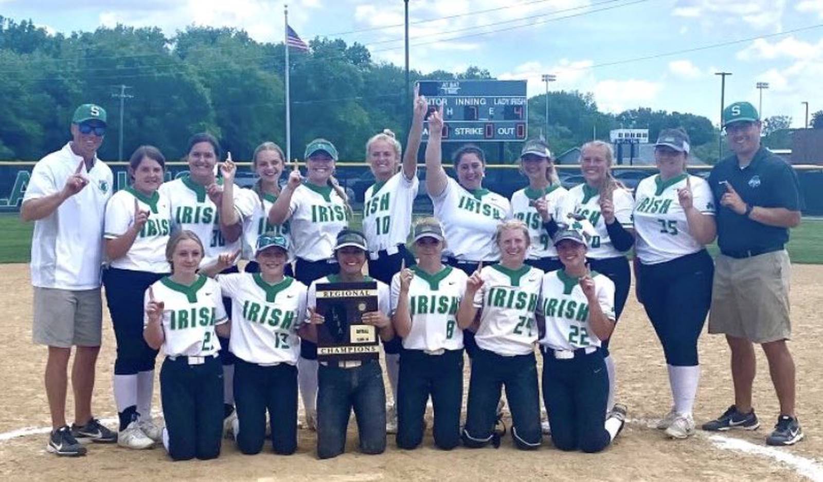 Softball: Fighting Irish claim regional title with close victory over ...