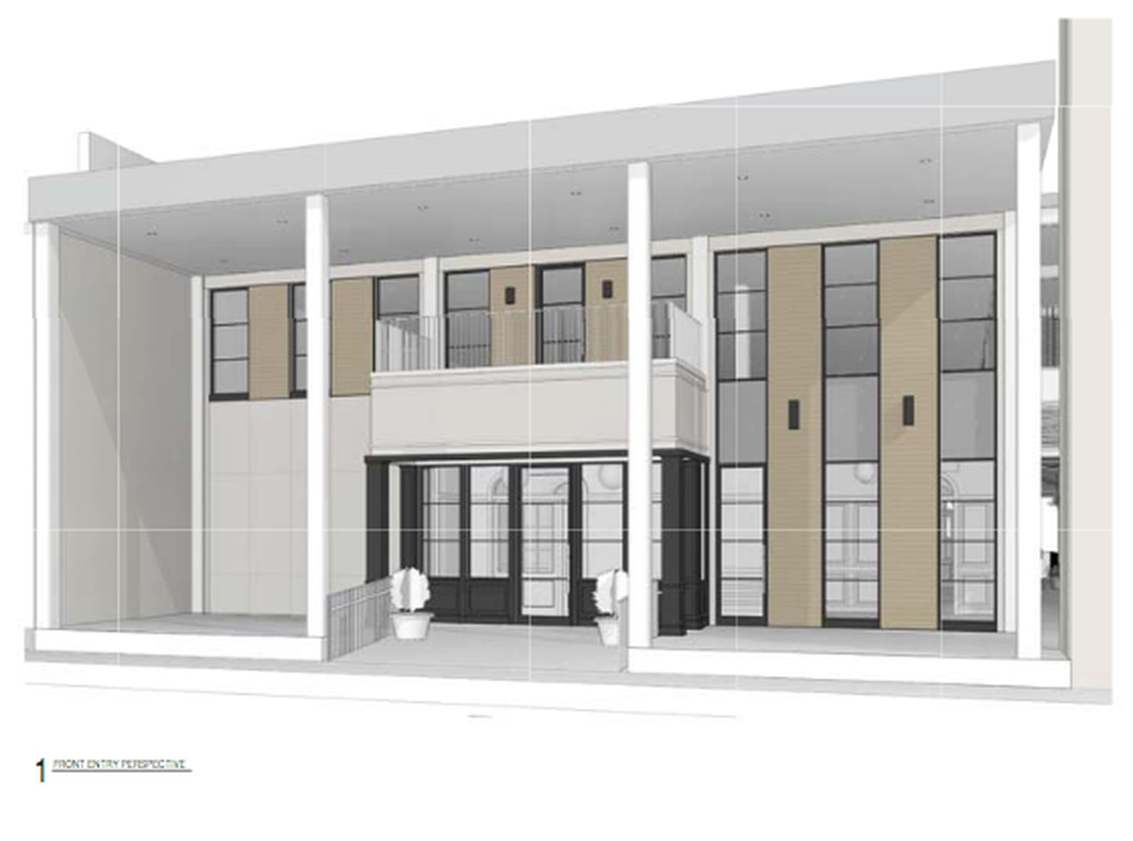 Revised plans for former BMO Harris Bank building clear St. Charles ...