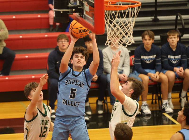 Photos: St. Bede vs. Bureau Valley boys basketball in the Colmone ...
