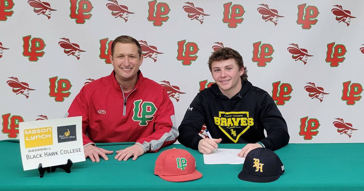 L-P’s Mason Lynch to play baesball at Black Hawk – Shaw Local
