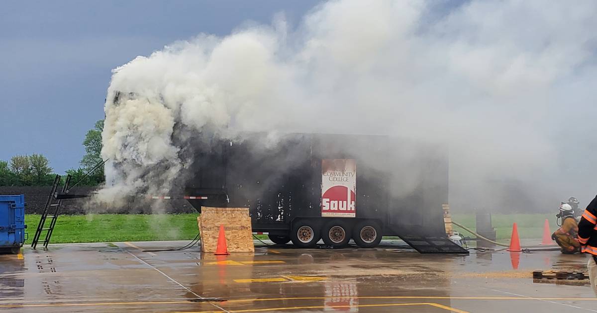 Photos: Local firefighters participate in flashover simulation – Shaw Local