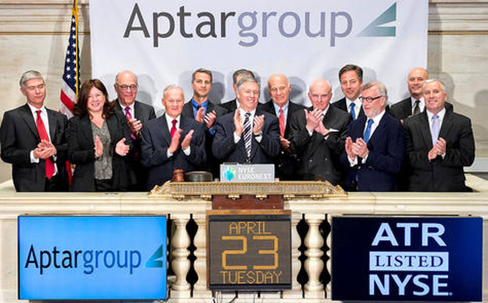 AptarGroup rings NYSE closing bell – Shaw Local