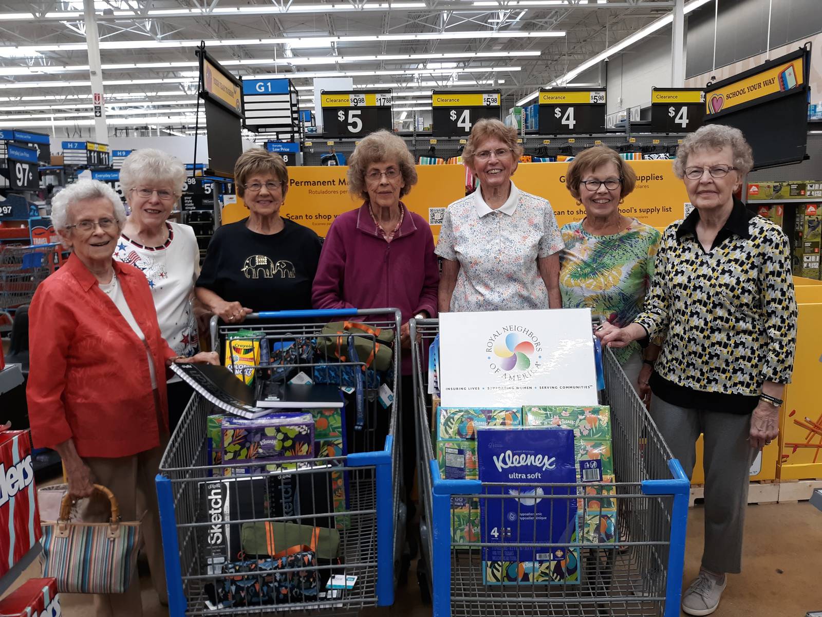 New Bedford Royal Neighbors buy school supplies for BV students – Shaw ...