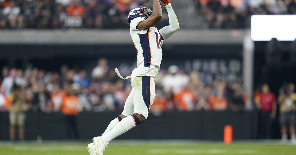 Courtland Sutton receiving yards prop, touchdown prop for Thursday ...