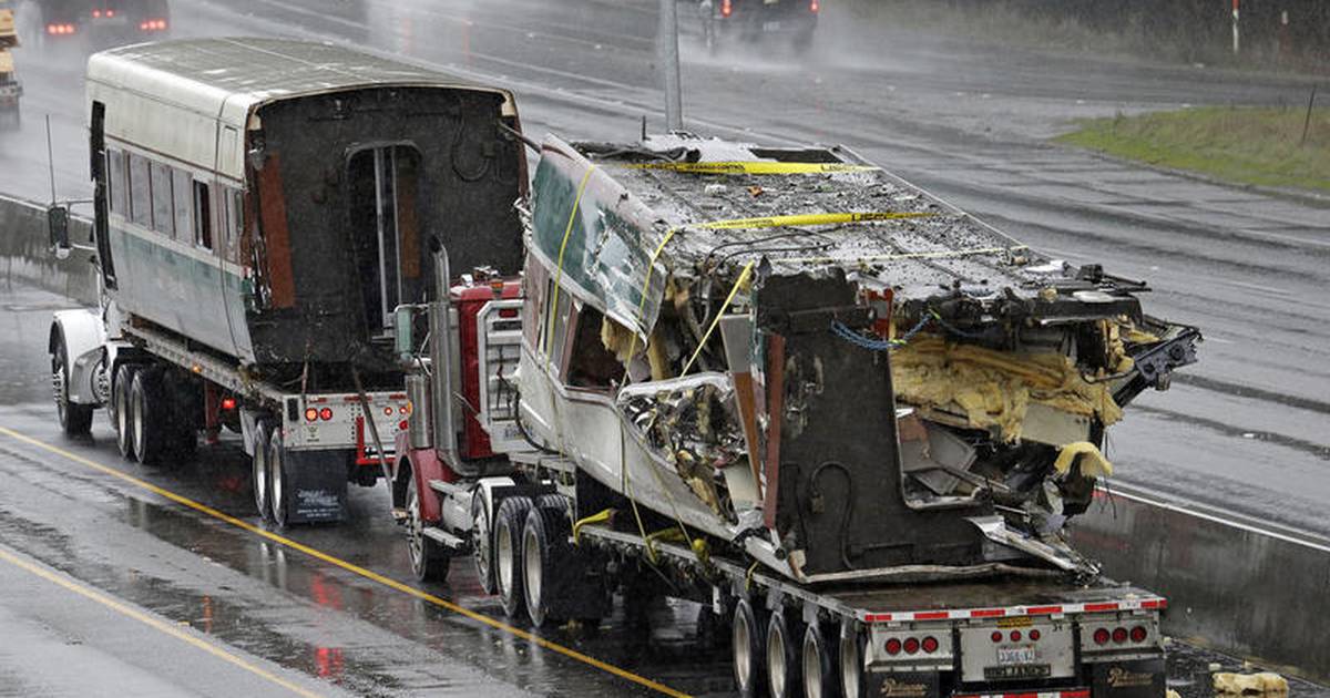 Official: Amtrak train brake automatically activated in fatal wreck ...