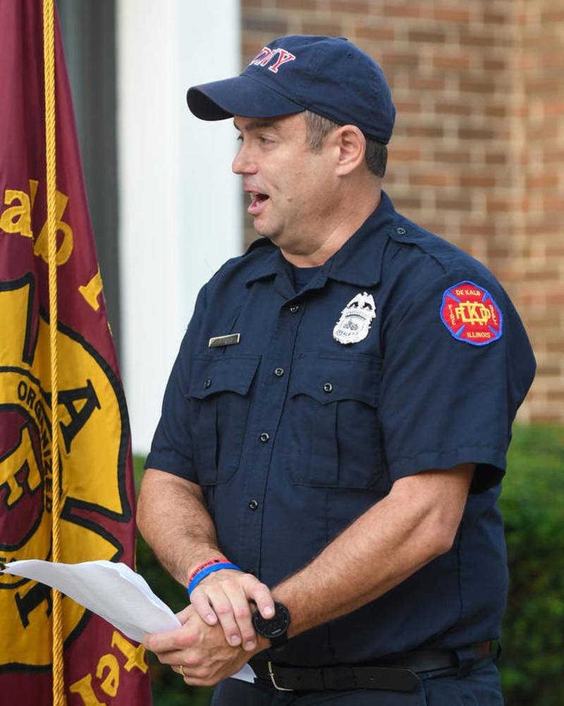 In 9/11 remembrance, DeKalb firefighters salute 'tradition of a ...