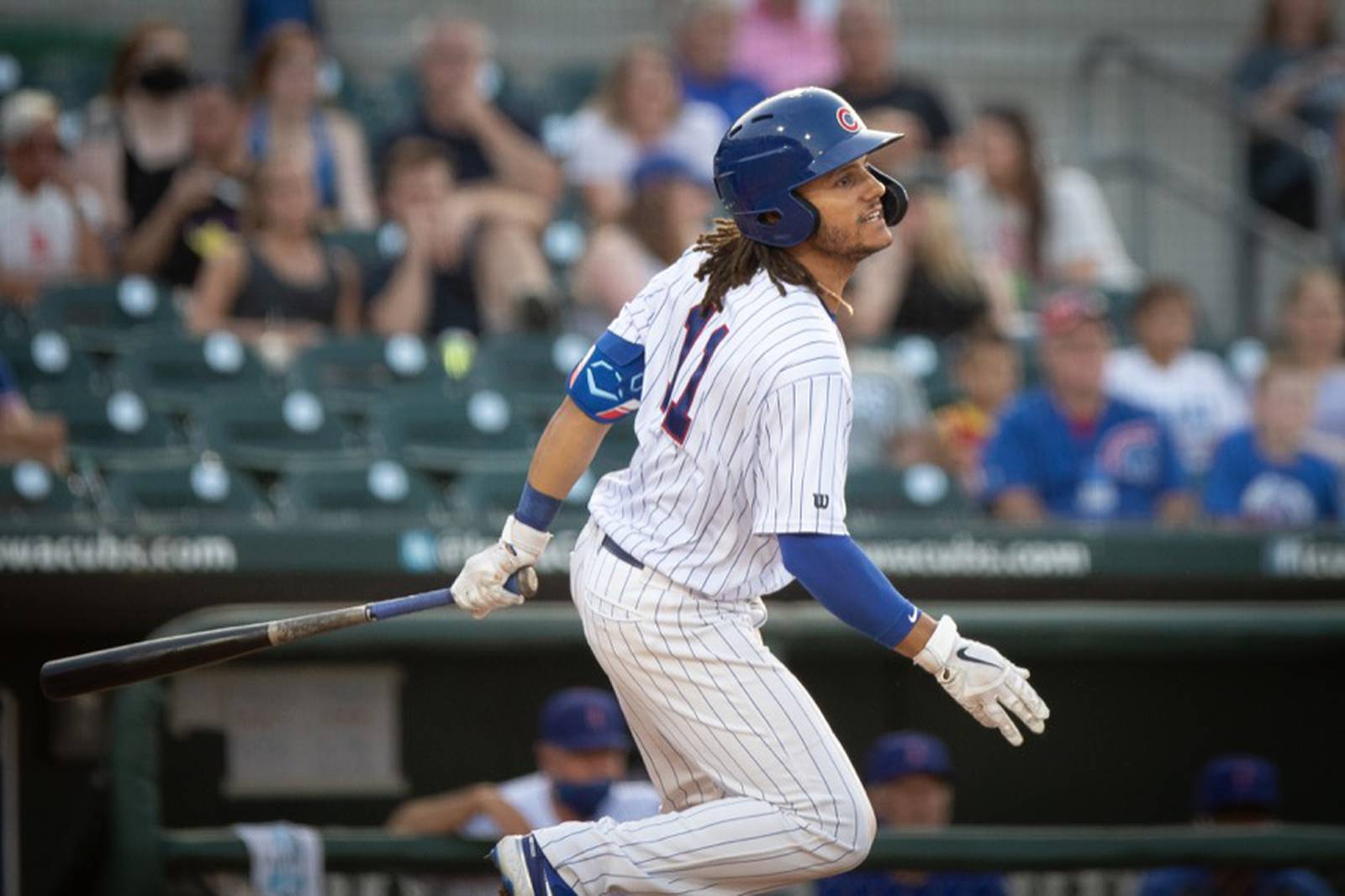 Michael Hermosillo now batting .310 with 10 HRs for I-Cubs – Shaw Local