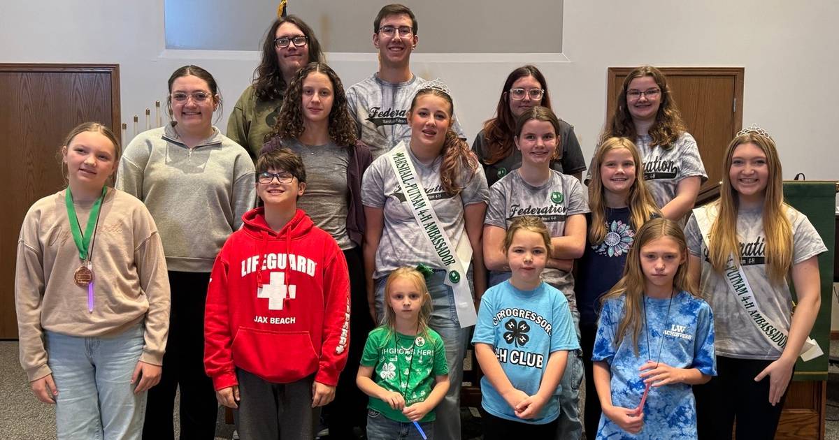 Marshall, Putnam 4-H members receive achievement awards – Shaw Local