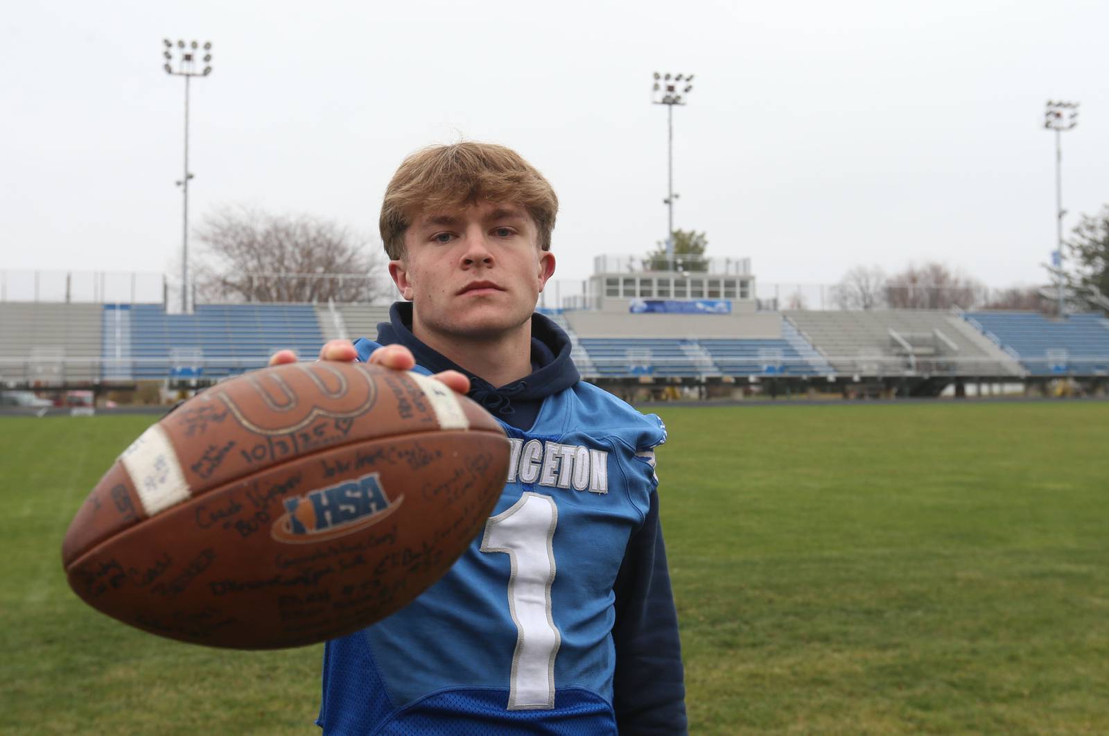 2025 NewsTribune Offensive Football Player of the Year: Princeton’s ...