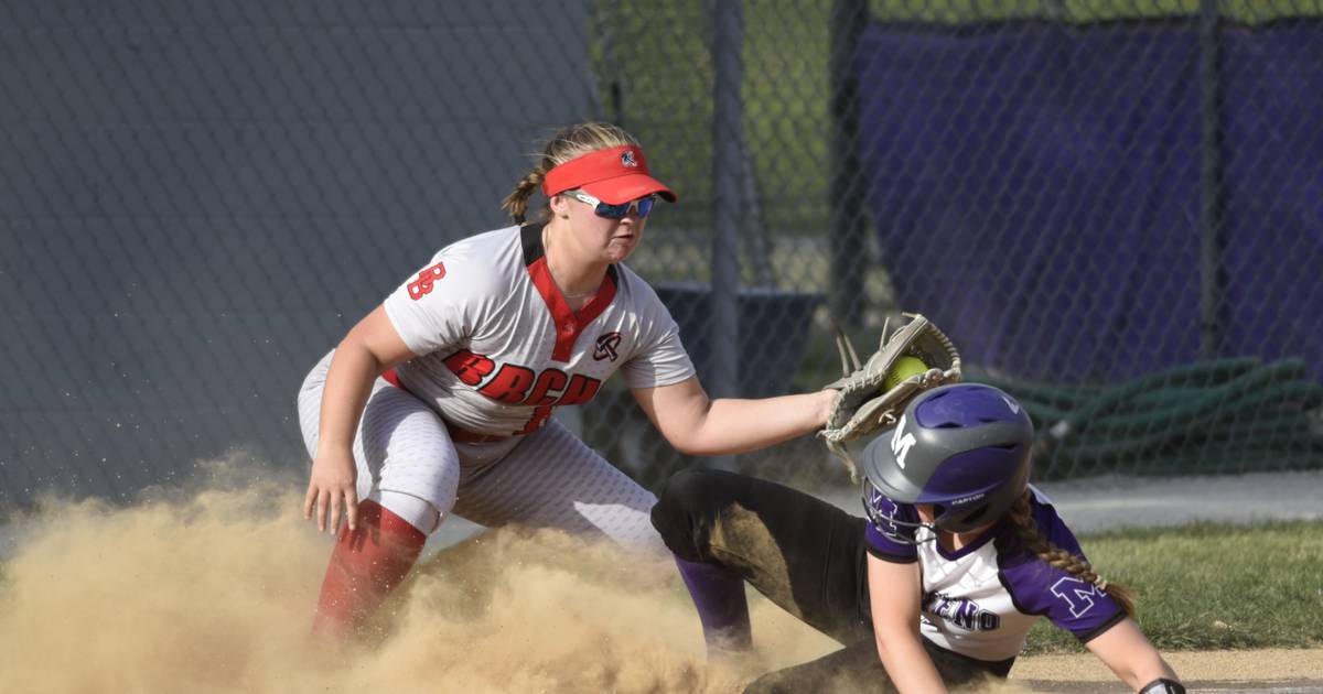 Photos: Bradley-Bourbonnais at Manteno softball – Shaw Local