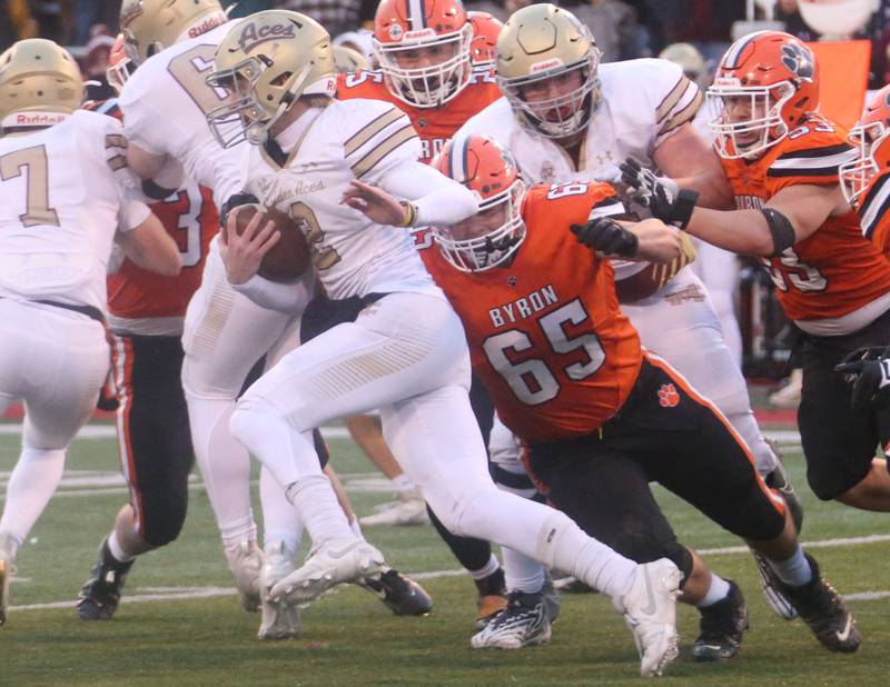 Byron dominates Mt. Carmel with record-setting performance, wins IHSA ...