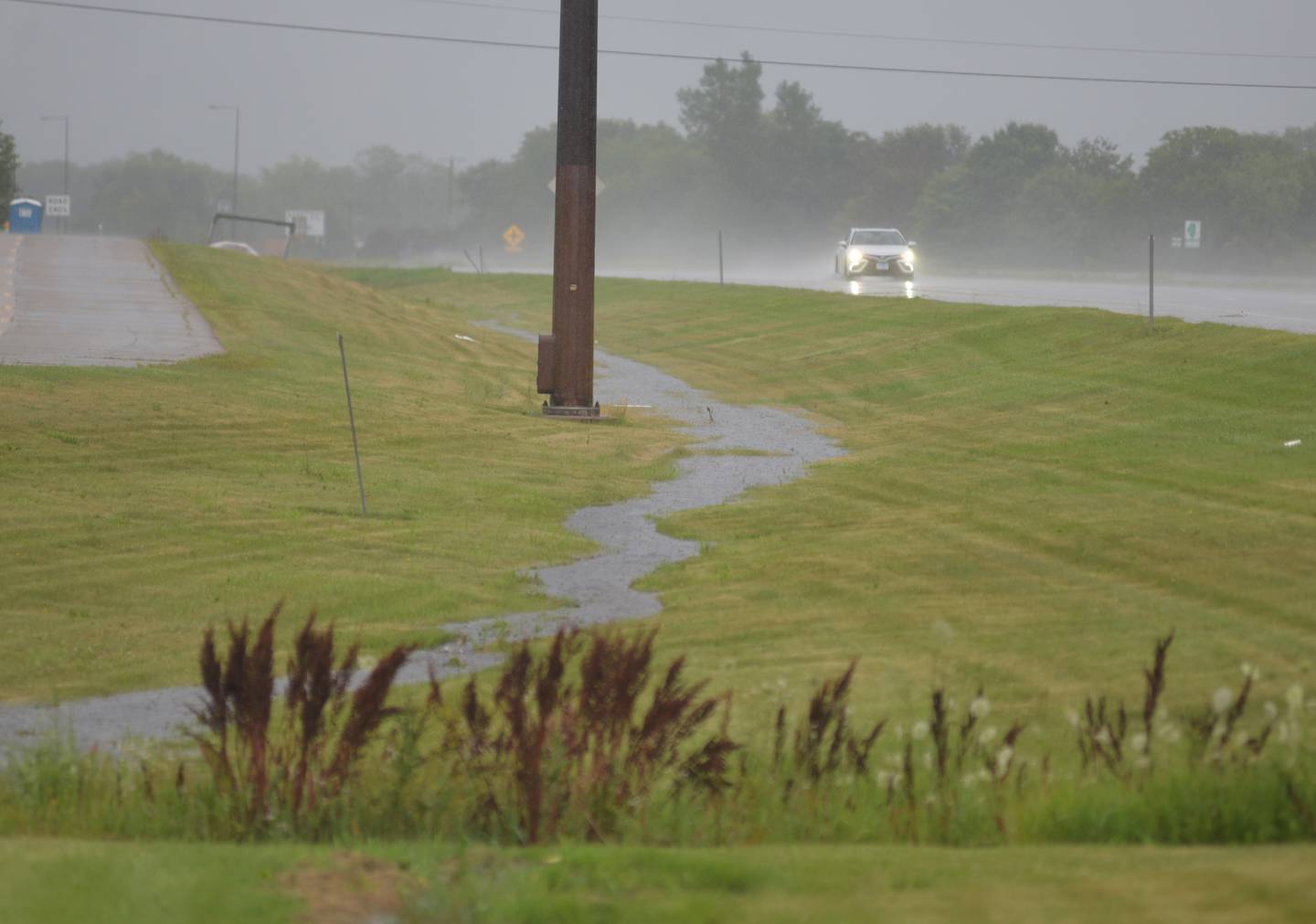 Following severe storms, calmer weather was forecast for northern ...