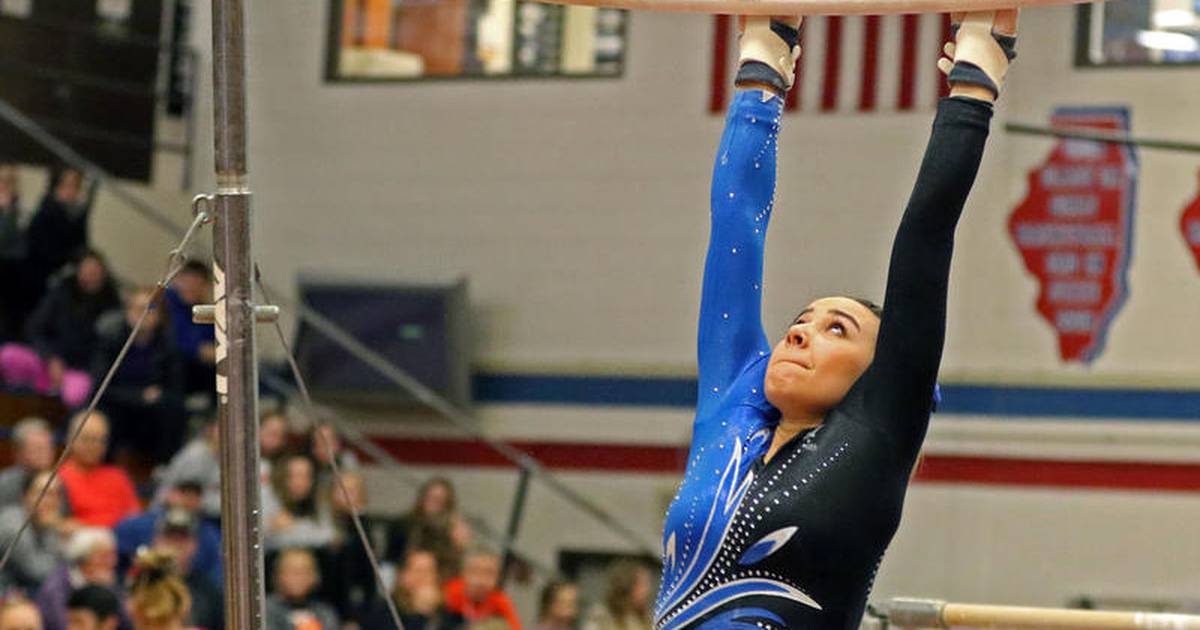 Girls Gymnastics: St. Charles' Sydney Kamin, Geneva's Olivia Takesue at ...