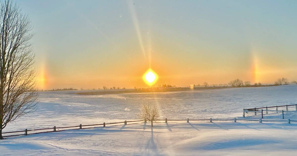 Check out this reader photo of Sunday’s sundog in Malta – Shaw Local
