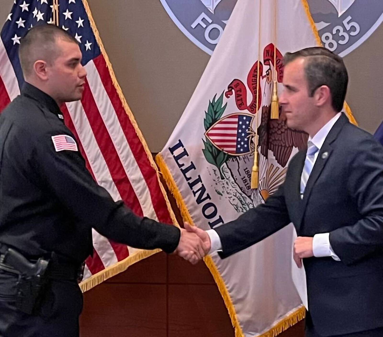 New Montgomery police officer sworn-in; community service officers ...