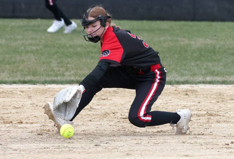 Photos: Indian Creek softball hosts Mendota in early season matchup ...