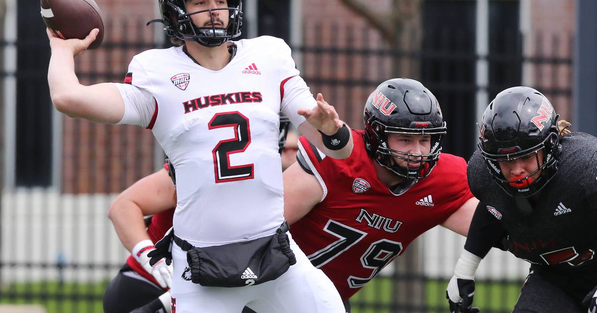 NIU football: Aurora Christian grad Ethan Hampton wraps up spring of ...