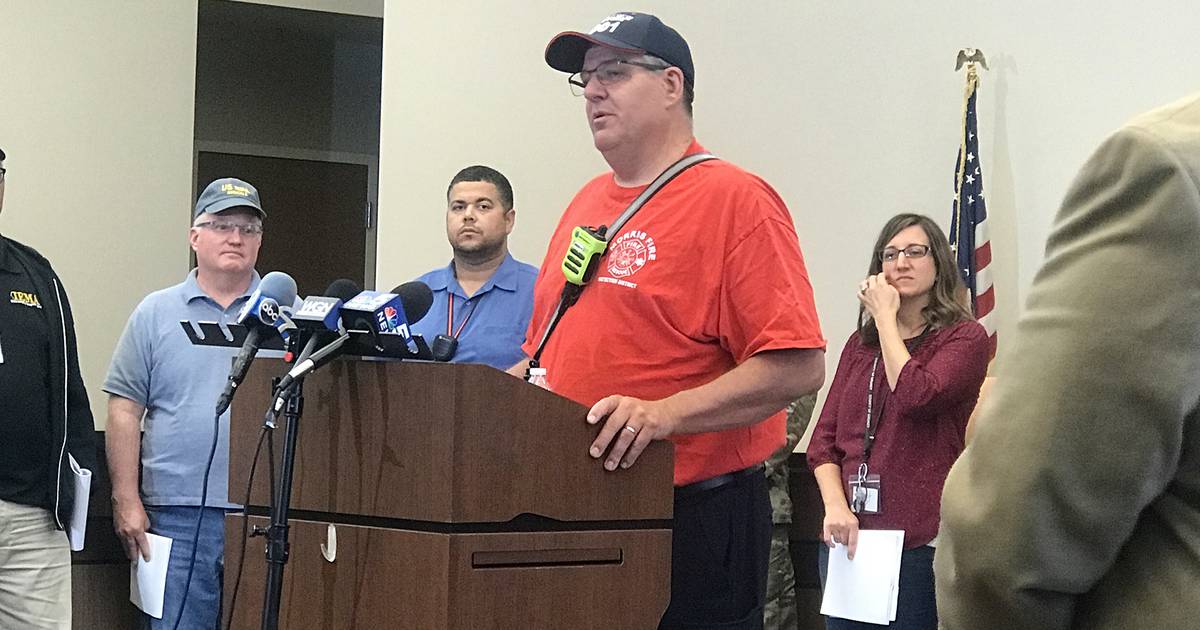 Morris fire chief: Fire could take up to 4 weeks to finish burning out ...