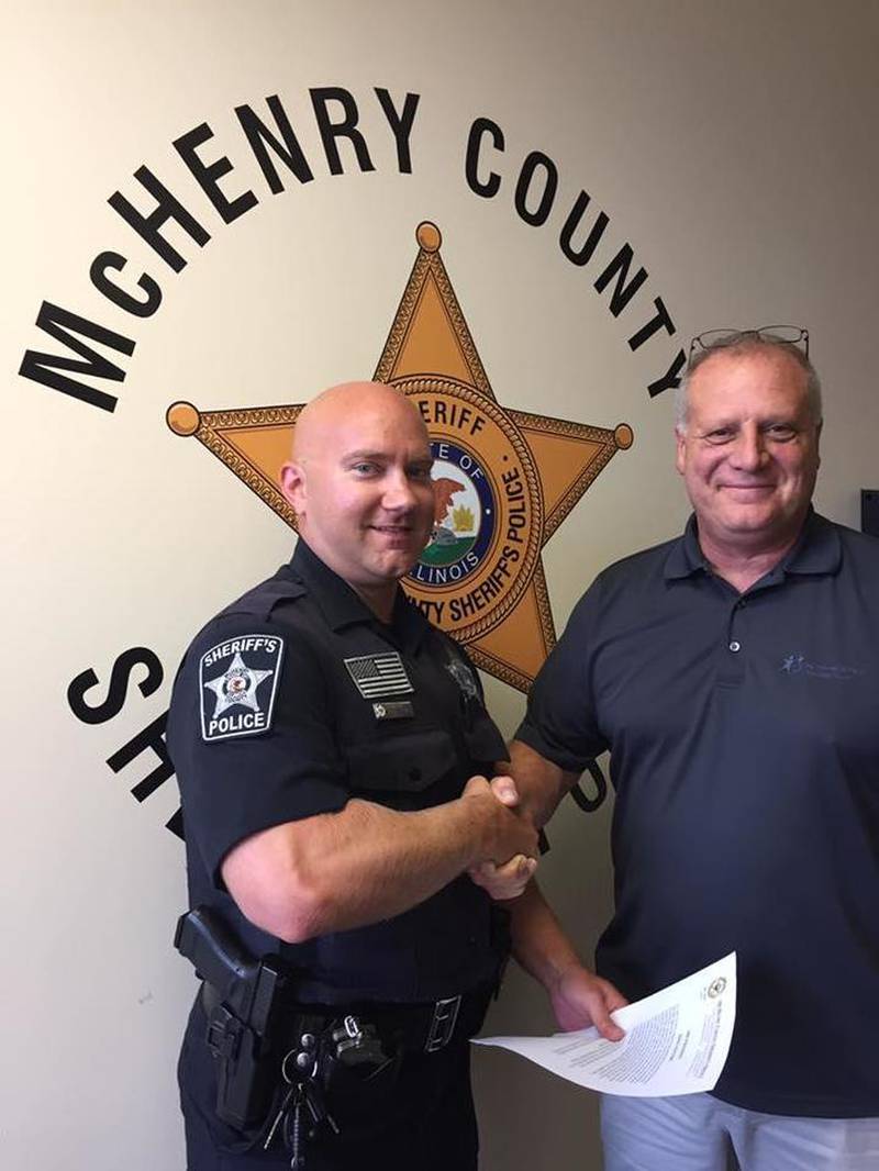 McHenry County Sheriff's Office recognizes deputy for efforts to save ...