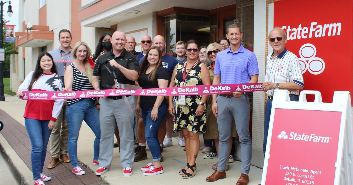 Travis McDonald – State Farm joins chamber – Shaw Local