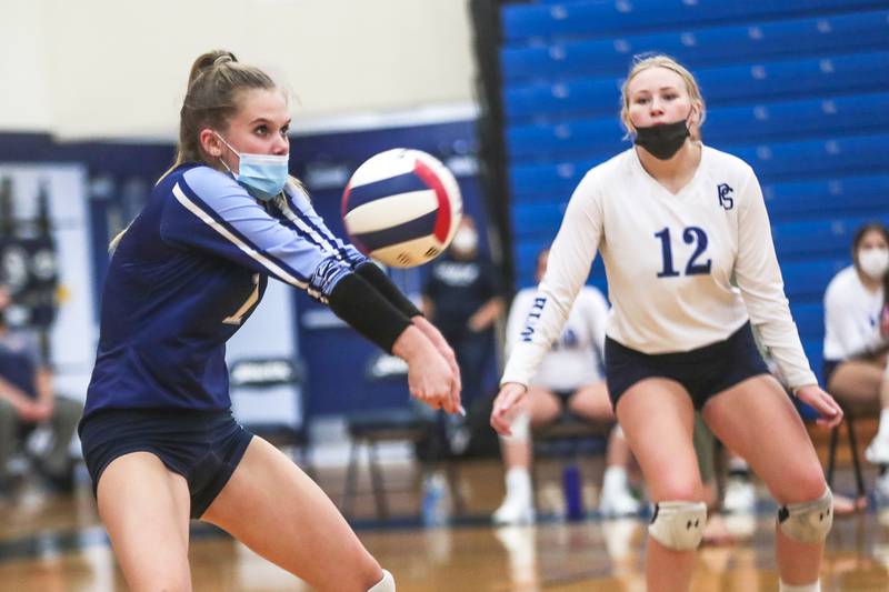Photos: Plainfield North girls volleyball visits Plainfield South ...