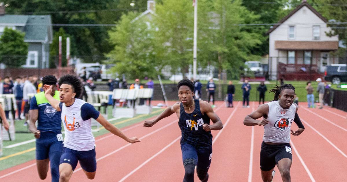 Oswego’s Dontrell Young sweeps three sprint titles; Oswego East wins ...