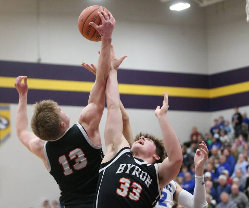 Photos: Byron vs Princeton boys basketball in the Class 2A sectional ...