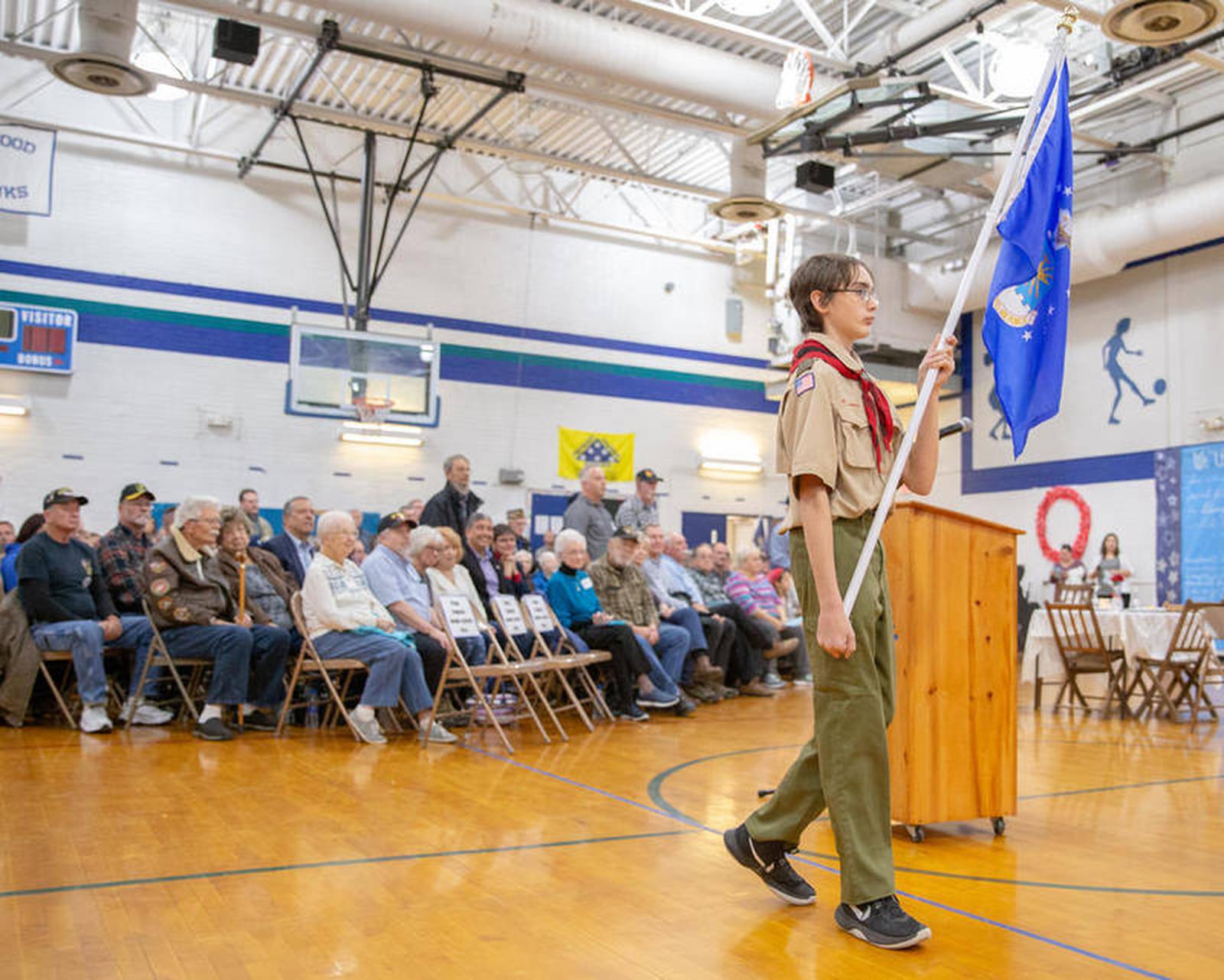 Woodstock's Northwood Middle School honors veterans at annual ceremony ...