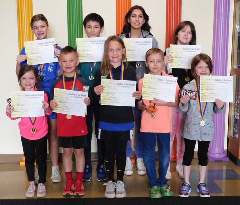 Milton Pope names April 2023 students of the month – Shaw Local