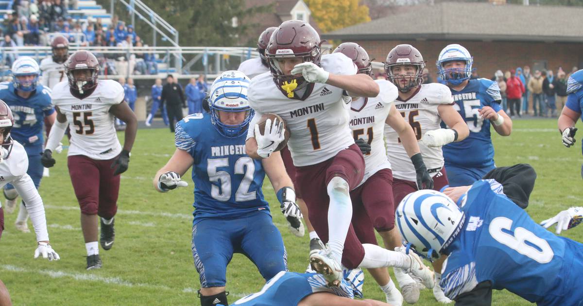 Photos: Montini Catholic vs Princeton in the Class 3A football ...