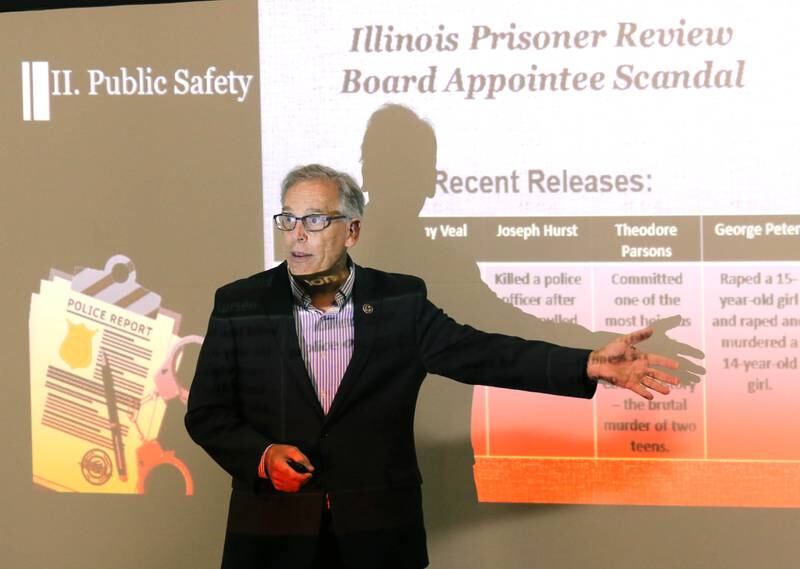 Photos: State Senator Dave Syverson hosts town hall event in DeKalb ...