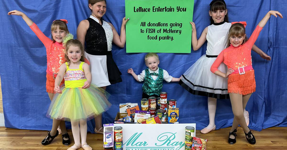 Mar Ray Dance Studio collects food donations for McHenry food pantry ...