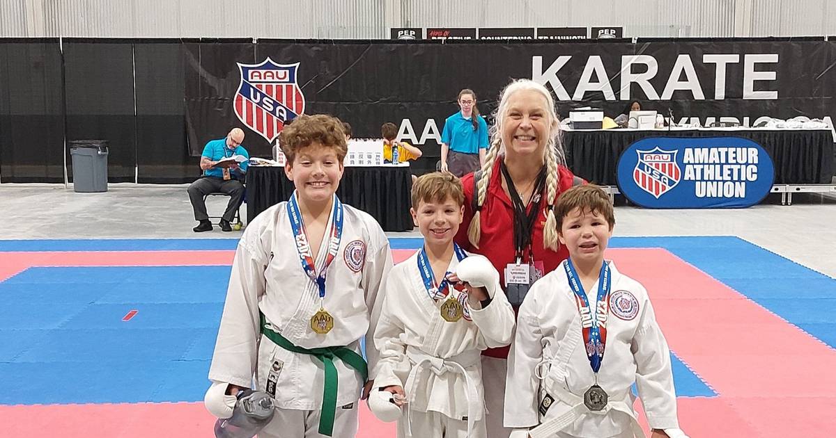 Three Marengo boys competed, won medals in AAU Junior Olympic Games in ...