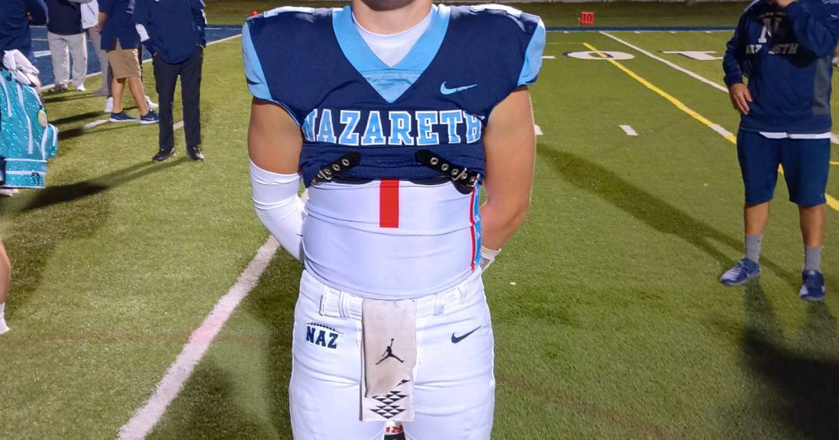 Logan Malachuk throws career-high 6 TDs in Nazareth’s blowout win over ...