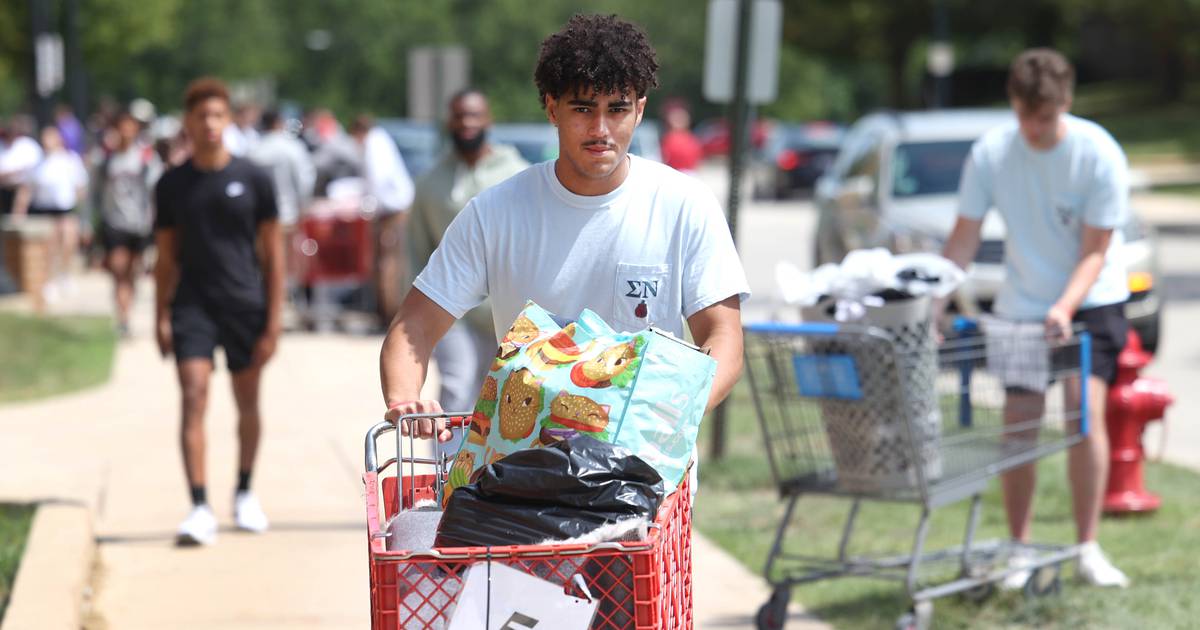 Photos: Move-in day for new NIU students – Shaw Local