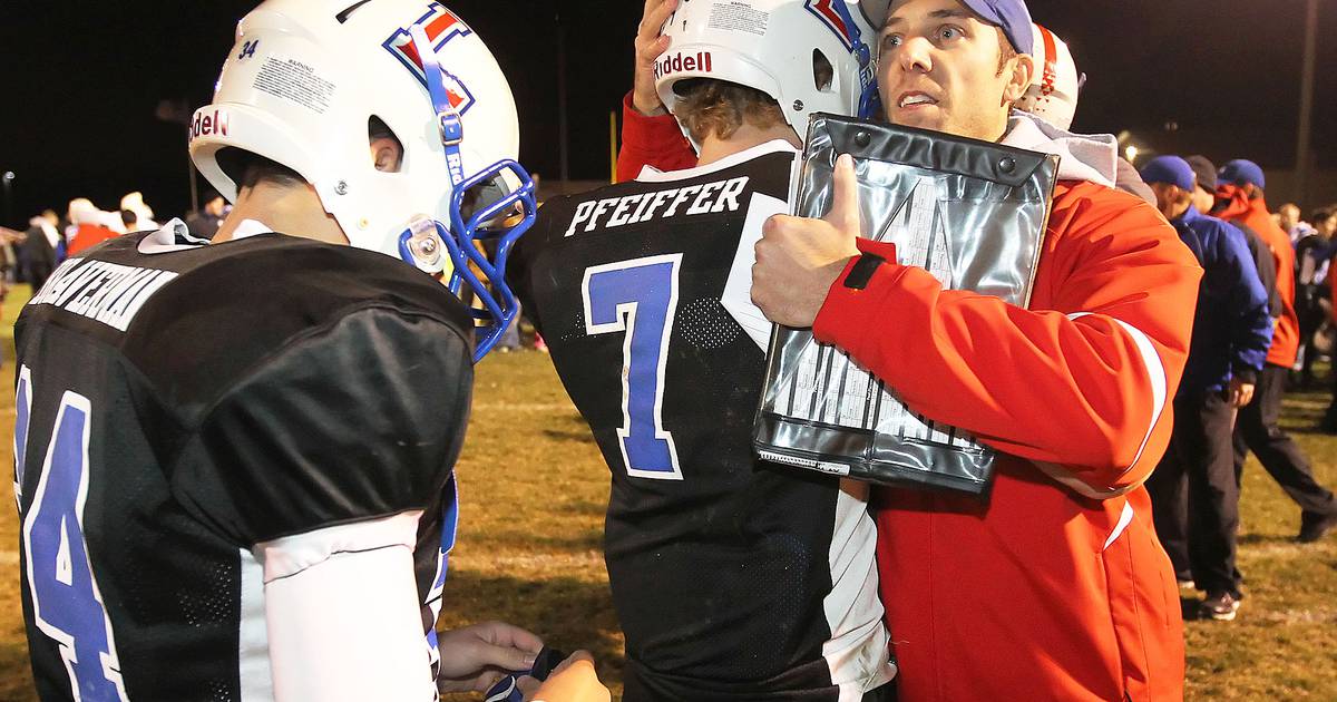 ‘A perfect fit’: Luke Mertens takes over St. Patrick football program ...