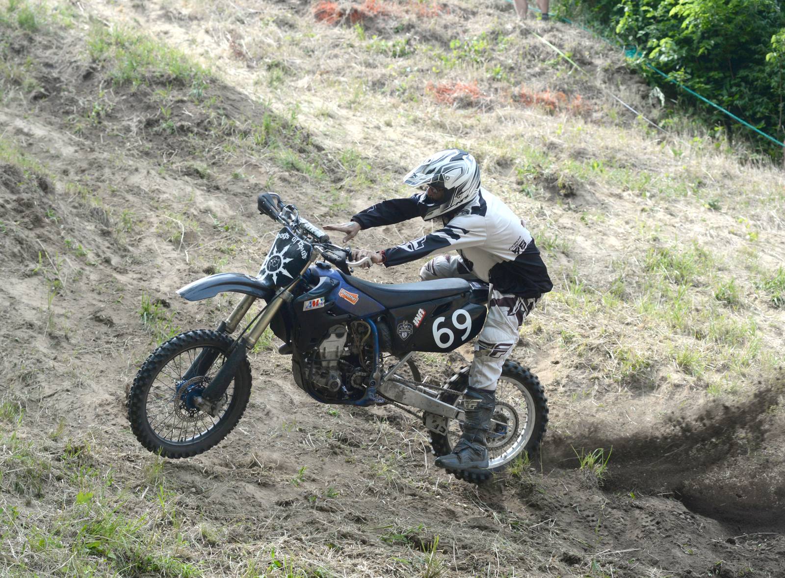 Dust, dirt, big hill ... no big deal for riders Rock River Riders ...