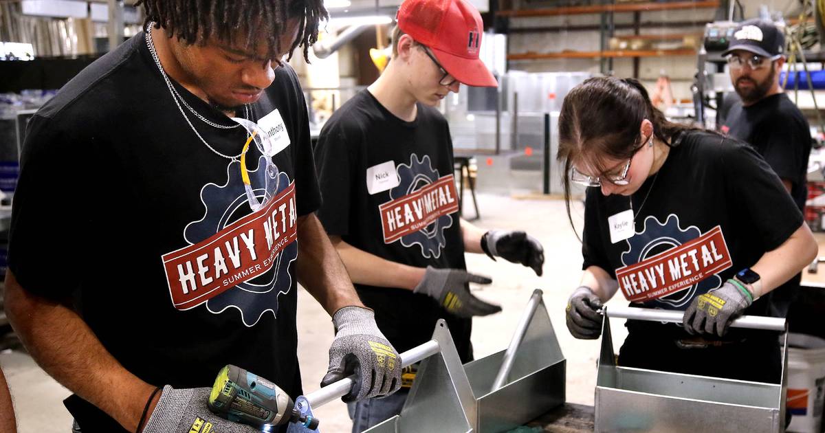 Photos: Heavy Metal Summer Experience offers hands-on training for ...