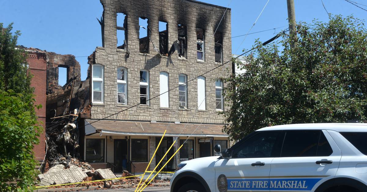 Two still missing after fire destroys downtown Sterling apartment ...