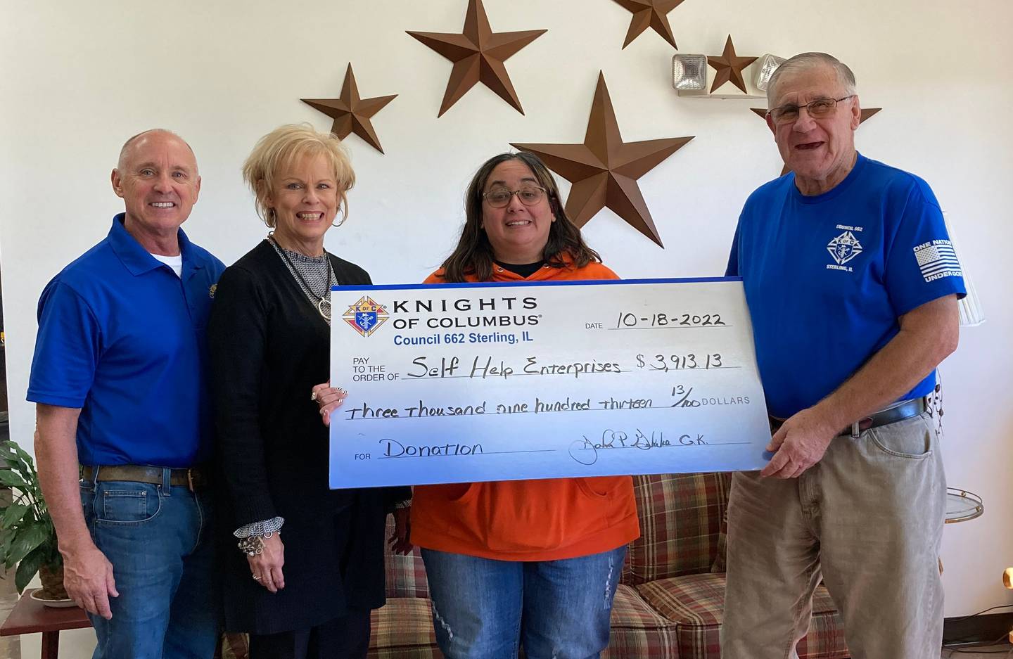 Sterling Knights of Columbus Council 662 makes donations on heels of ...