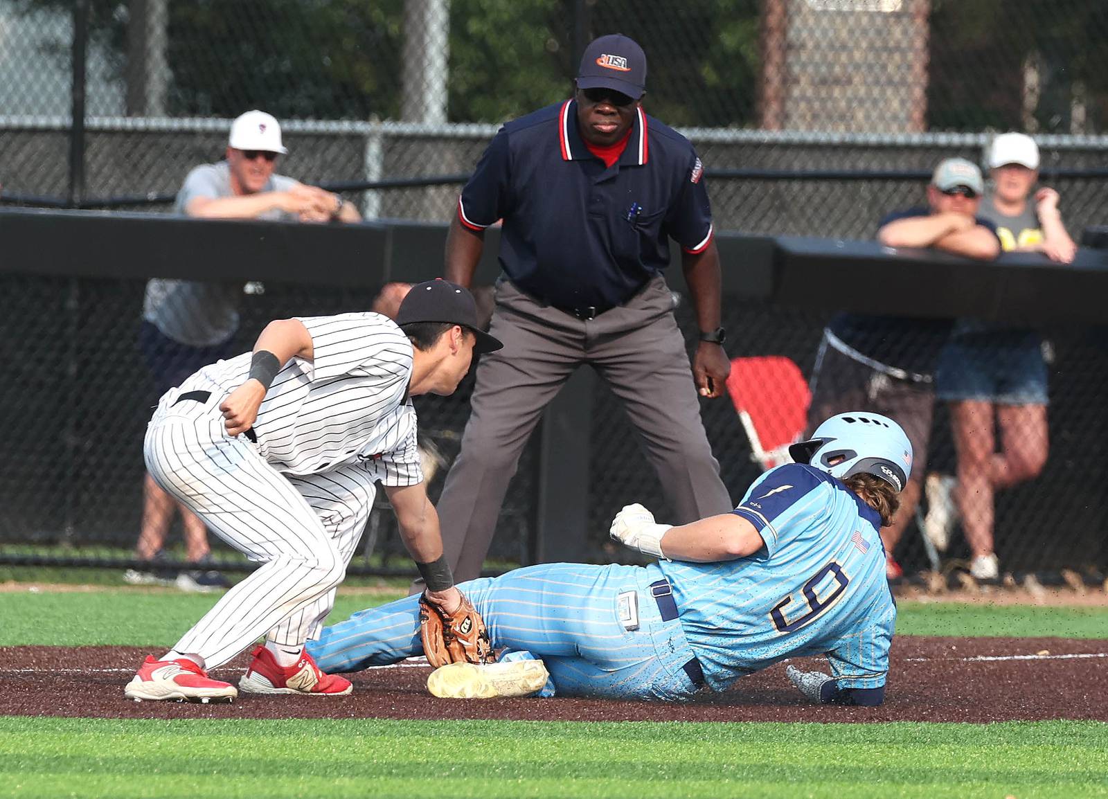 Photos: Marquette, Fulton baseball meet in Class 1A supersectional at ...