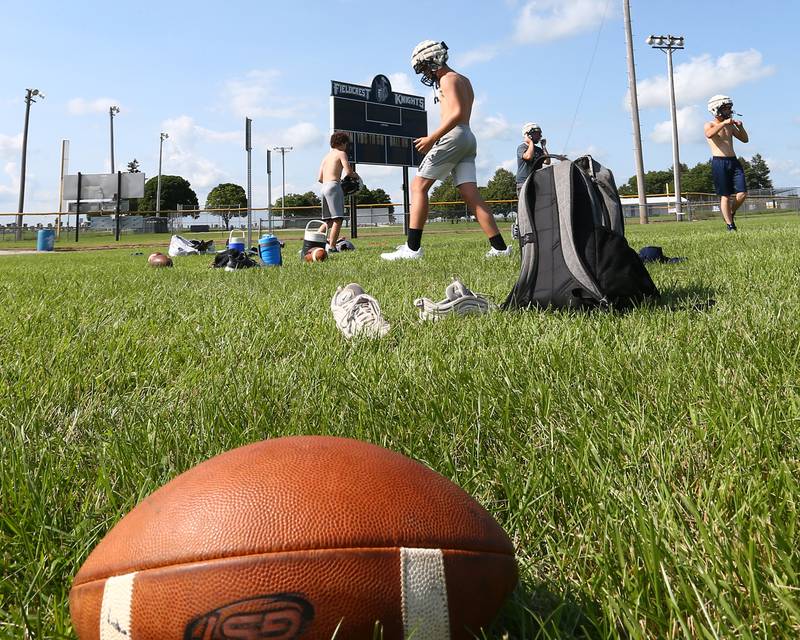 Photos: Fieldcrest football opens camp – Shaw Local