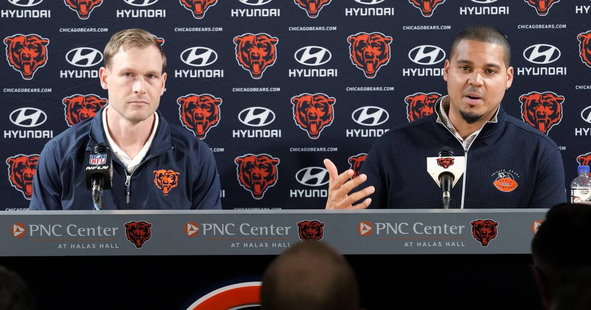 Here’s what we learned from Chicago Bears' Ryan Poles, Ben Johnson at the start of NFL free ...