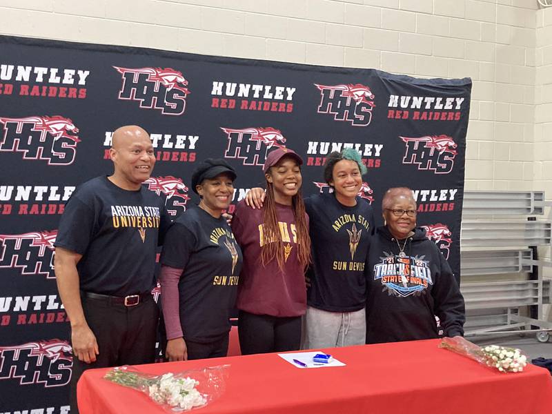 Girls track and field: Huntley’s Alex Johnson picks the Sun Devils ...